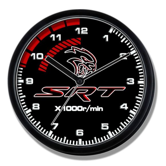 Clock | Wall Decor | Dodge Srt Speedometer Car Enthusiastic Clock New ...